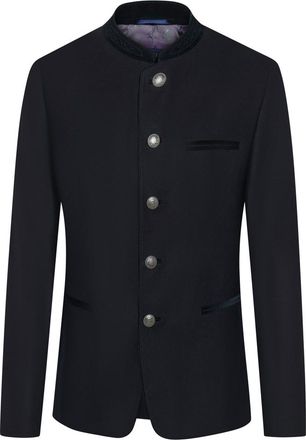 Poldi Traditioneller Janker mit Wappenkn&ouml;pfen und Stehkragen in