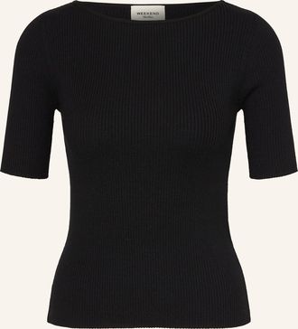 Max Mara Weekend Max Mara Strickshirt Gola schwarz