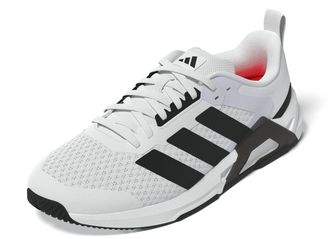 adidas Herren Dropset Control Training Shoes, FTWR White/core Black/Lucid red, 43 1/3 EU