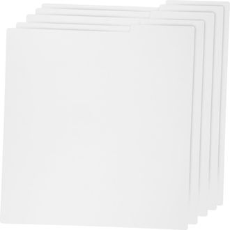 SOLUSTRE 5stücke Vinyl-trennblätter Aus Robustem Pp Mit Beschriftbaren Tabs Leichte Kunststoff-schallplatten-Ordner-Trenner Für Vinyl-Album-Organisation Zu Hau