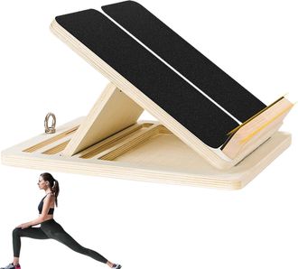 Generic Kniebeuge, Kniebeuge, verstellbare Kniebeuge, aus Holz, f&uuml;r Kniebeugen, Kniebeugen, Eck&uuml;bungen, tragbar, f&uuml;r Fitnessstudio