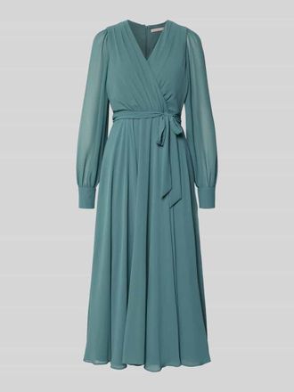 Christian Berg Cocktail Regular Fit Midikleid mit Taillenband