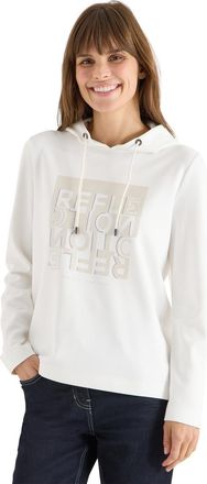 Cecil Damen Hoodie Shirt mit Folienprint