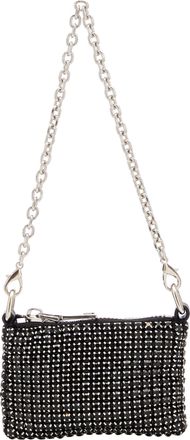 Faina Womens Schultertaschen Bag, SCHWARZ