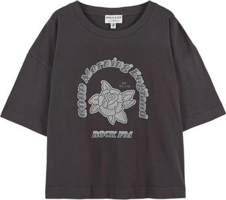 Emile Et Ida T-shirt Andy Rock FM Coton Bio Emile et Ida