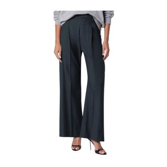 Victoria Beckham Ethel Trouser - Femme - Pantalons - Vert - Taille: 34 FR