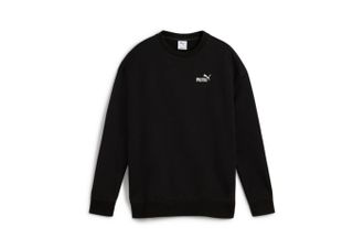 Puma Langarmshirt ESS SMALL NO. 1 LOGO RELAXED CREW TR mit Rundhalsausschnitt, Langarm, aus Baumwollmischung