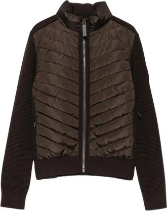 Canada Goose Veste HyBridge Knit - Femme - Vestes - Brun - Taille: 40 FR