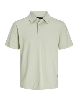 Jack & Jones Herren Jprblaspencer Ss Polo Poloshirt, Green Tint, S