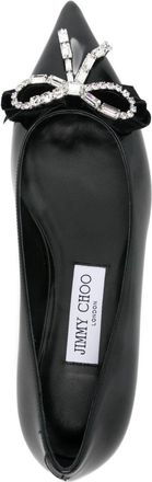 Jimmy Choo London Auria Ballet Flat - Black