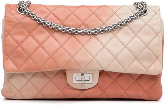 Chanel Hobo Bags - Ombre Reissue 225 Double Flap - Gr. unisize - in Orange - f&uuml;r Damen