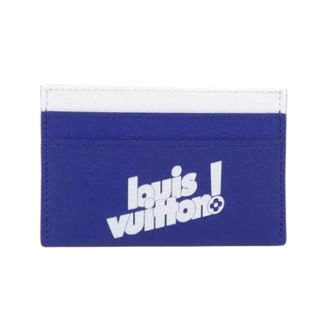 Louis Vuitton unisex, Pre-owned, Bleu, Taille: ONE Size Porte-cartes Pre-owned
