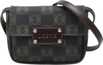 Loewe Sac bandouli&egrave;re Pre-owned en plastique - Femme - Pre-owned - Noir - Taille: ONE Size