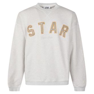 Golden Goose Homme, Sweatshirts et sweats &agrave; capuche, Gris, Taille: XS Star SweaT-shirt