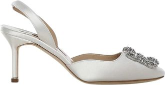 Manolo Blahnik Damen, Schuhe, Beige, 40 EUGr&ouml;&szlig;e