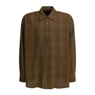 Our Legacy Homme, Chemises, Brun, Taille: L Classic Flannel Shirt