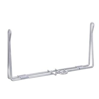 Cabilock Support Mural M&eacute;tallique pour Paquet de Courses 30 X 15 CM - Porte-Paquet D&Eacute;picerie Compact et Robuste - Organisateur Pr&eacute;sentoir &agrave; Paquet en Plastique