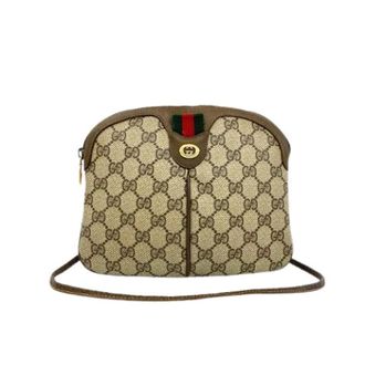 Gucci Sac bandouli&egrave;re en cuir GG Pre-owned - Femme - Pre-owned - Brun - Taille: ONE Size