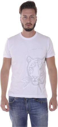 Versace Jeans Couture Homme, Tops, Blanc, Taille: L Jersey Cot Pluto