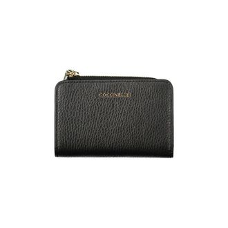 Coccinelle Schwarze Leder Damen Geldb&ouml;rse - - Accessories - Damen - Schwarzk - ONE SIZE
