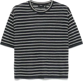 Theory Boyfriend T-Shirt - Blau