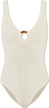 Hunza G Femme, Maillots de bain, Beige, Taille: ONE Size Maillot de bain une pi&egrave;ce Celine