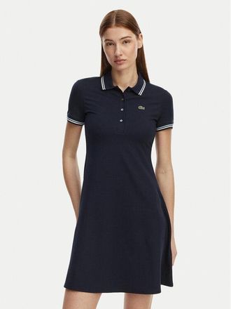 Lacoste Kleid f&uuml;r den Alltag EF5288 Dunkelblau Regular Fit