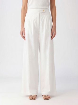 Semicouture Pantalon Femme couleur Blanc
