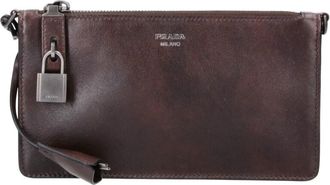 Prada Shoulder Pouch In Calfskin