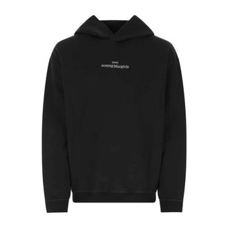 Maison Margiela Logo Hoodie - - Sweatshirts & Hoodies - Herren - Schwarzk - XL