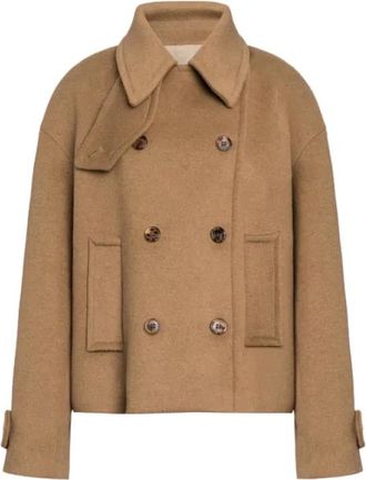 Dondup Kurzer Wollmantel - - Coats - Damen - Braun - L