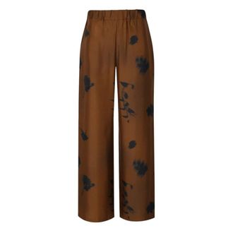 Max Mara Helga Hose - - Trousers - Damen - Braun - S