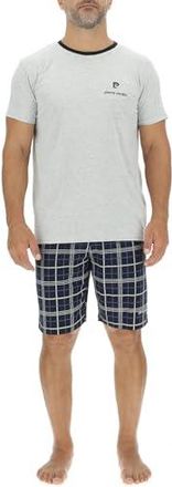 Pierre Cardin Pierre Cardin Underwear Homme Pca/1/Enc/227 Ensemble De Pijama, Gris Chin&eacute;/Noir, XL EU