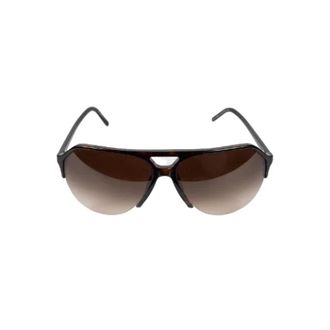 Dolce & Gabbana Pre-owned Acetat sonnenbrillen - - Pre-owned - Damen - Braun - ONE SIZE