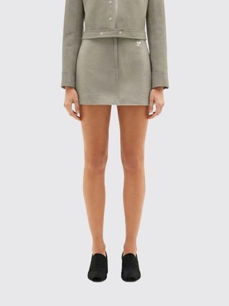 Courr&egrave;ges Jupe COURR&Egrave;GES Femme couleur Gris