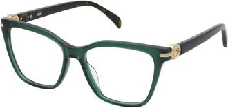 Tous Damen Vtoc05 Brillenfassungen auf Rezept, Glänzend, voll, Rot, 54/140/16