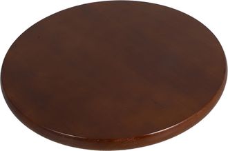 Cabilock Barhocker Sitzfläche Ersatz Walnussfarbig Runde Holz Sitzfläche Stabil Verstärkt Für Bar Esszimmer Gastronomie Sitzmöbel Reparatur Zubehör