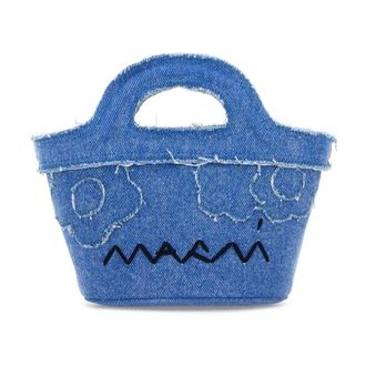 Marni Denim Micro Tropicalia Handtasche - - Bags - Damen - Blau - ONE SIZE