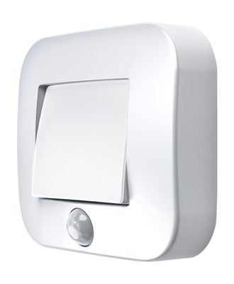 Ledvance LED Batteriebetriebene Leuchte, Leuchte f&uuml;r Innenanwendungen, Bewegungssensor, Tag-Nacht-Sensor, Kaltwei&szlig;, 84,0 mm x 73,0 mm x 22,0 mm, NIGHTLUX Hall 