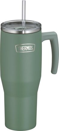 Thermos Thermobecher Refreshing Series, Hellgrün, Metall, 1,1 L, BPA-frei, rostfrei, schadstofffrei, doppelwandig, hält warm, kalt, Kaffee &