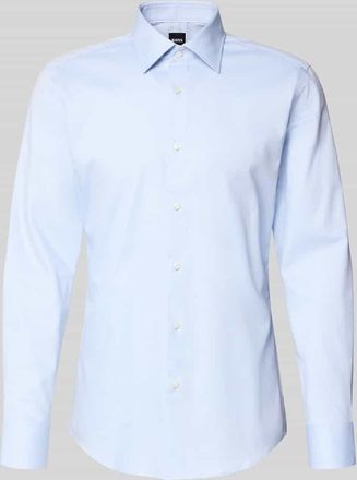 HUGO BOSS Slim Fit Businesshemd aus Baumwoll-Mix Modell HANK