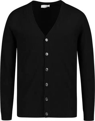 Daniele Fiesoli Herren Pullover schwarz unifarben