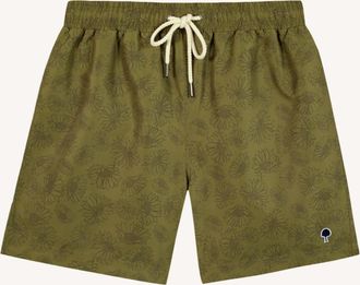 Faguo Short de bain kaki fonc&eacute; - MIMIZAN