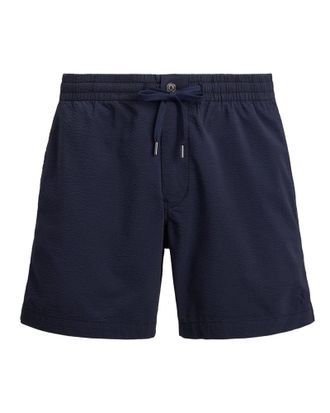 Ralph Lauren Seersucker-Bermudashorts Prepster mit Stretch, Classic Fit in