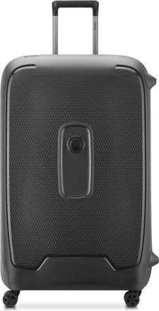 Delsey Paris - MONCEY MR (Recyceltes Material) - Hartschalen-Kabinenkoffer 55 cm x 35 cm x 25 cm - 37 L - S - Schwarz