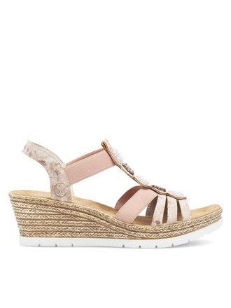 Rieker Sandalen 619B2-31 Rosa