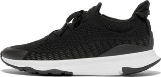 FitFlop Damen Vitamin Ffx Knit Sports Sneakers Sneaker, Schwarzes Zinn, 36 EU