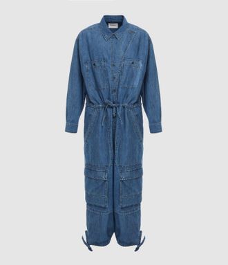 Isabel Marant Combinaison Pantalon Idany Bleue