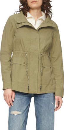 QS by s.Oliver Baumwolljacke mit Tunnelzug in der Taille