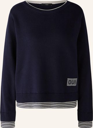Oui Pullover Leeza blau